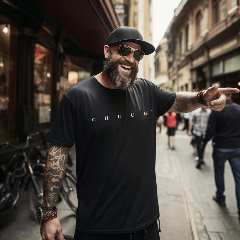 Limited Edition Chuug Flagship Tee - Black – CHUUG®